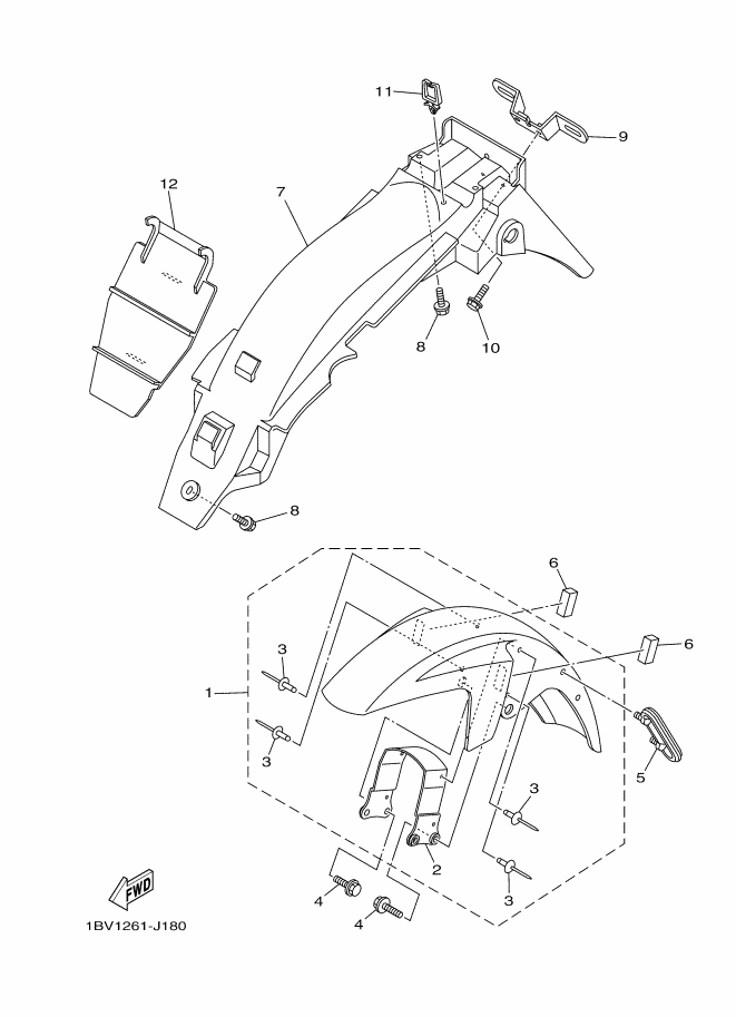 TORNIL WITH WASHERYBR125E 1BV1