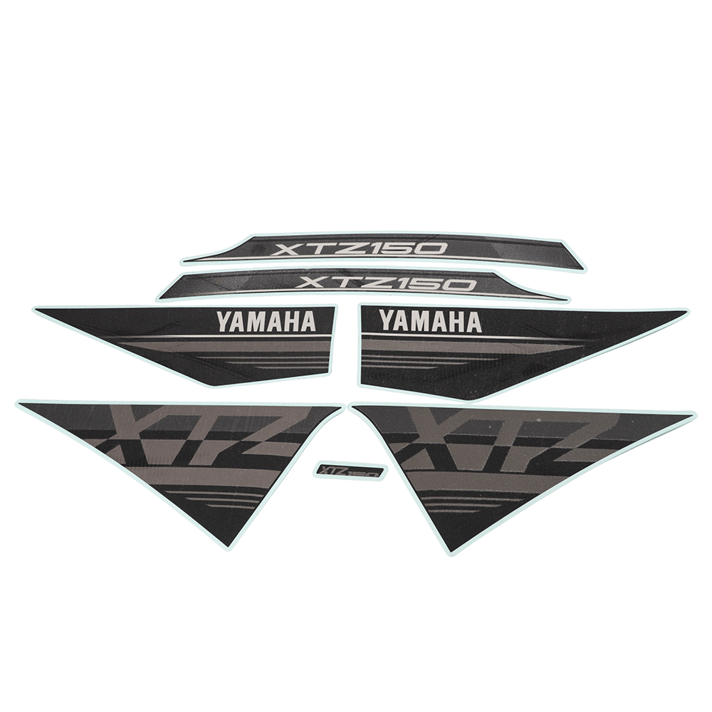 KIT DE CALCAS NEGRA PARA XTZ150 2023-2025